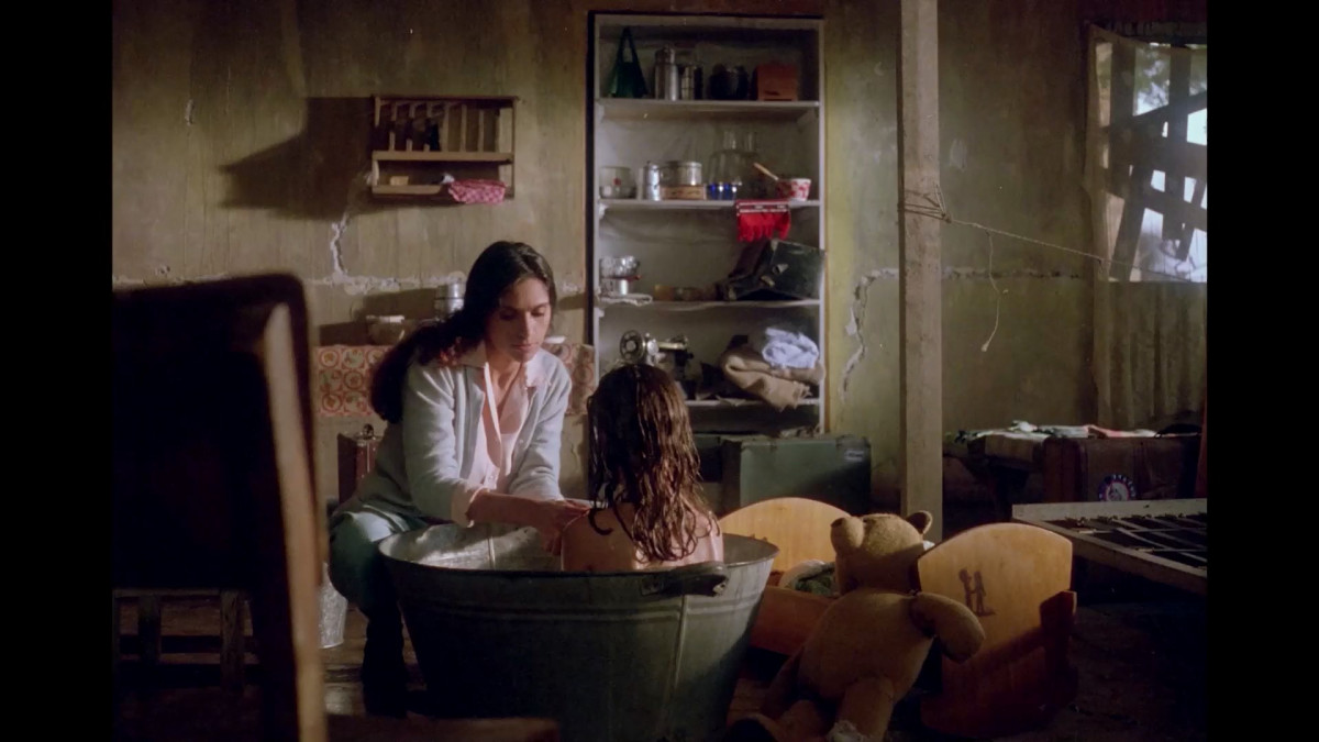 Young girls in bathing scenes